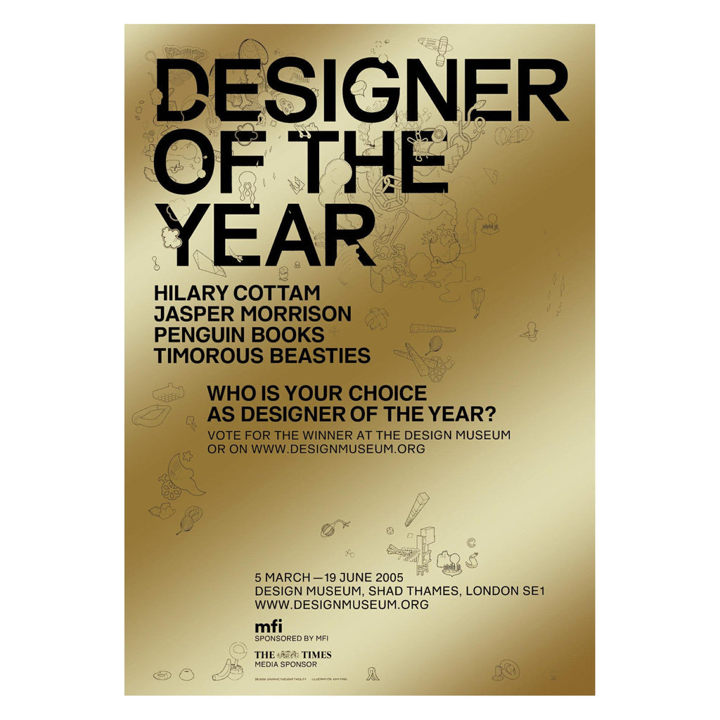 Designer of the Year 2005 Unframed Exhibition Poster - 100 x 70 cm ...